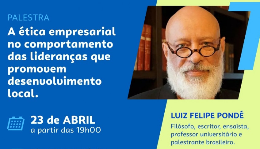 Filósofo Luiz Felipe Pondé falará sobre ética empresarial, em Apucarana ...